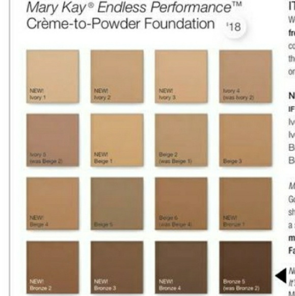 Mary Kay | Makeup | For All New Mary Kay Creme To Powder Foundation ...